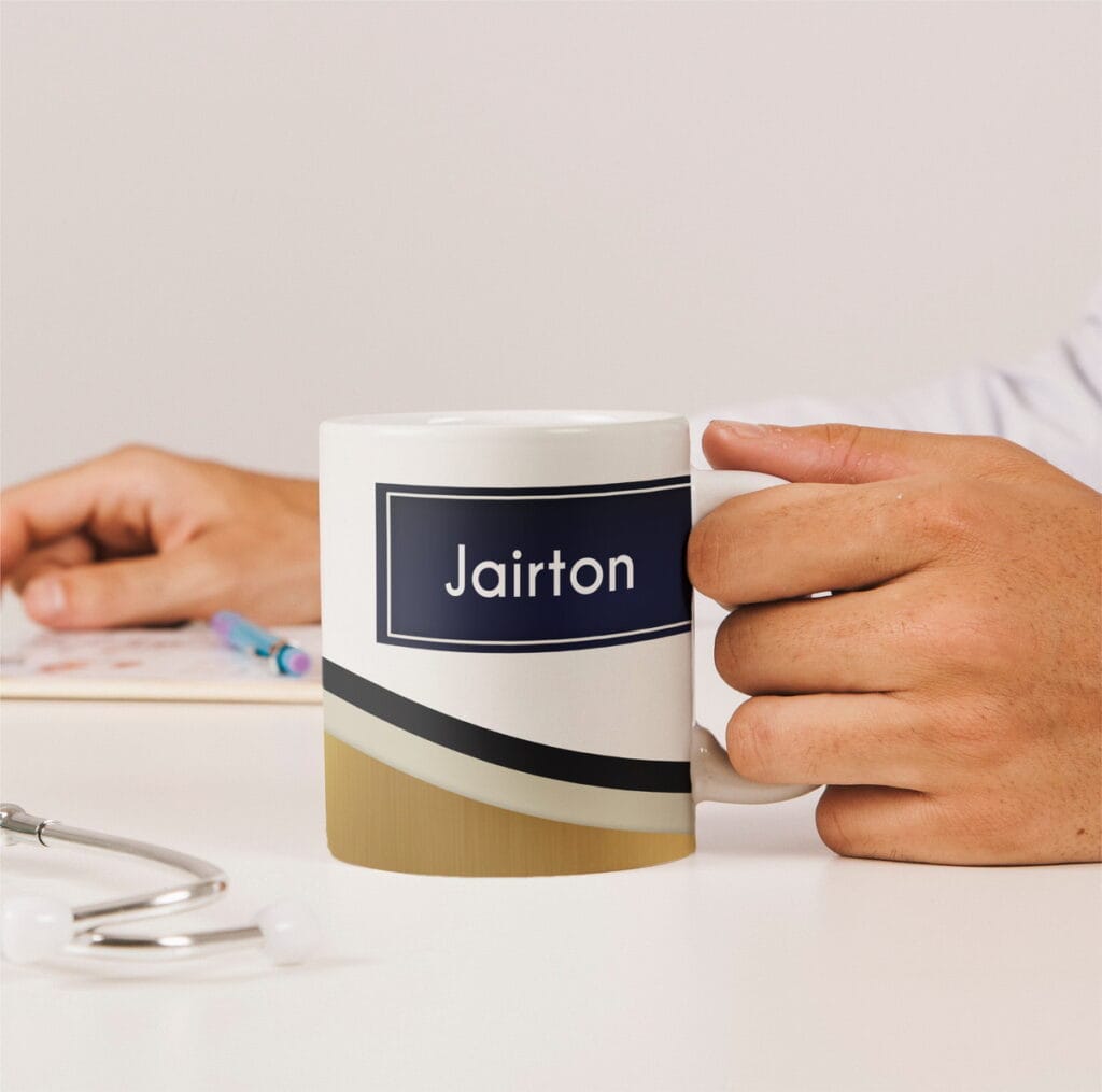 Agenda Checklist Masculina Azul Personalizada A5