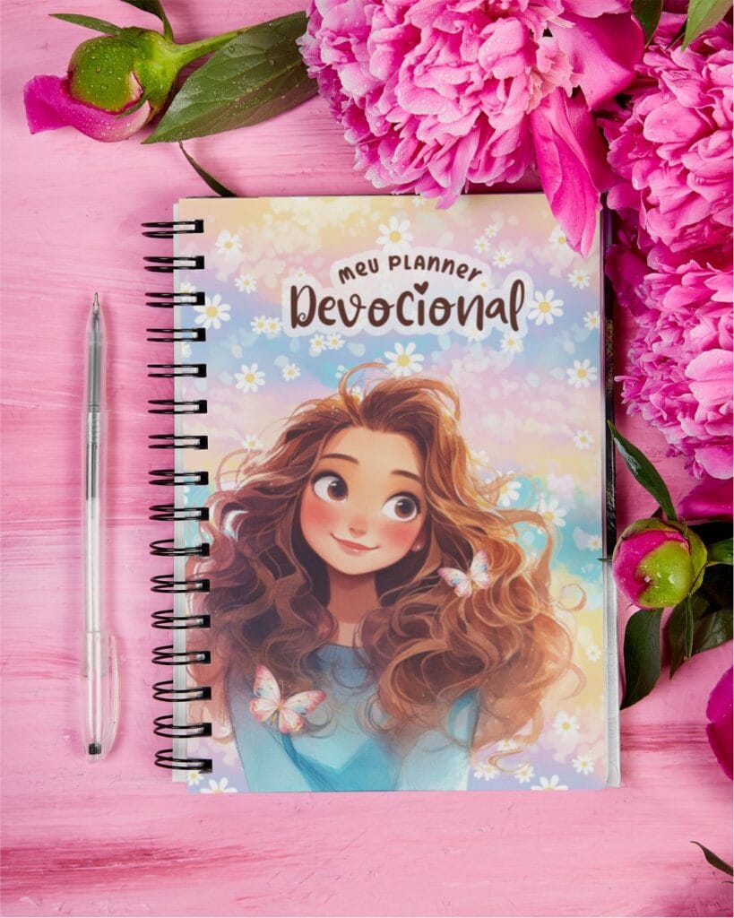 Arquivo Planner Devocional e Bloquinhos | Forte & Corajosa | Studios Cat