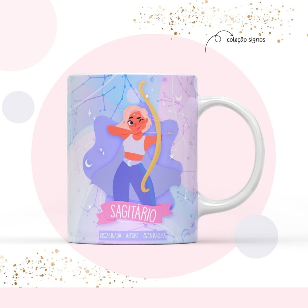 Arte Caneca Elefantinha Bailarina | Studios Cat