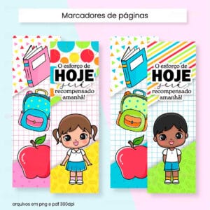 Kit Digital Volta às Aulas 2024 Aluninhos Fofos + Elementos | Studios Cat