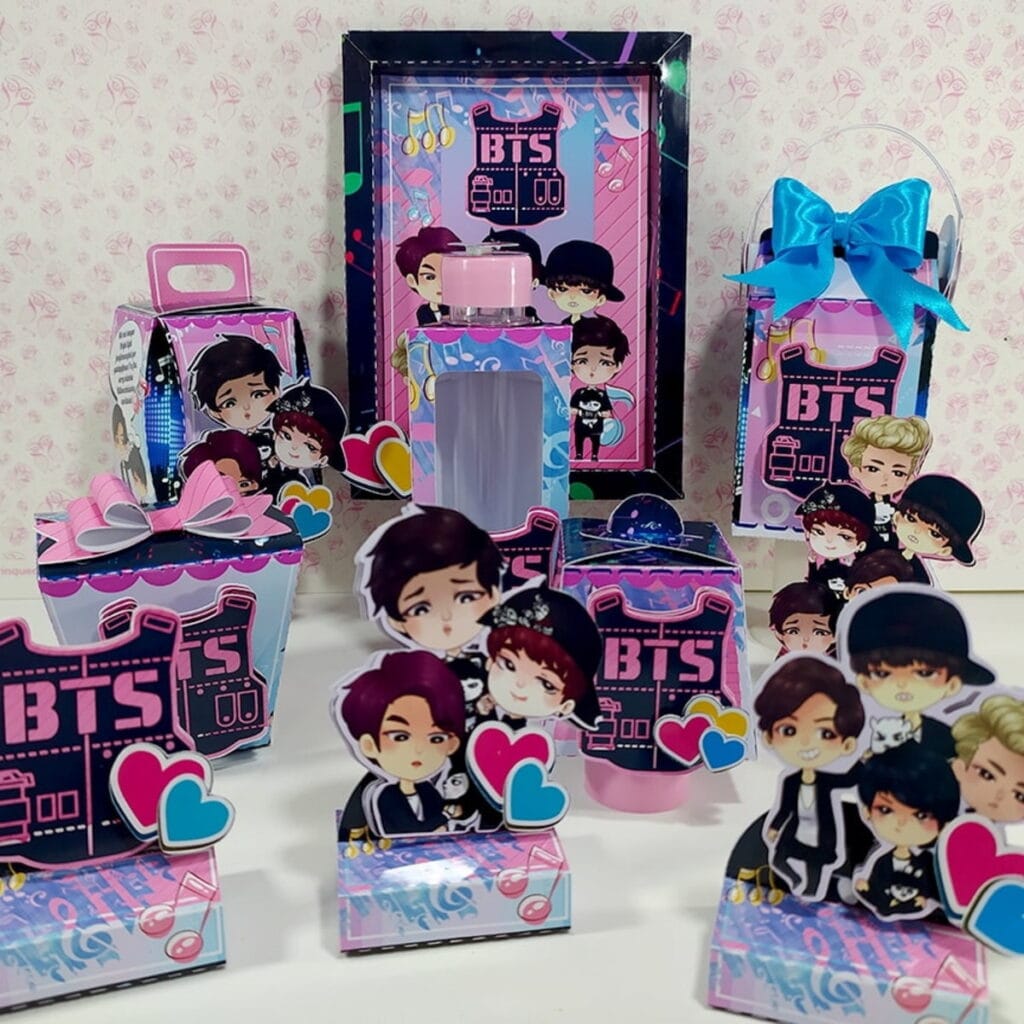 Kit Festa Bts Completo Para Festas Tematicas Army