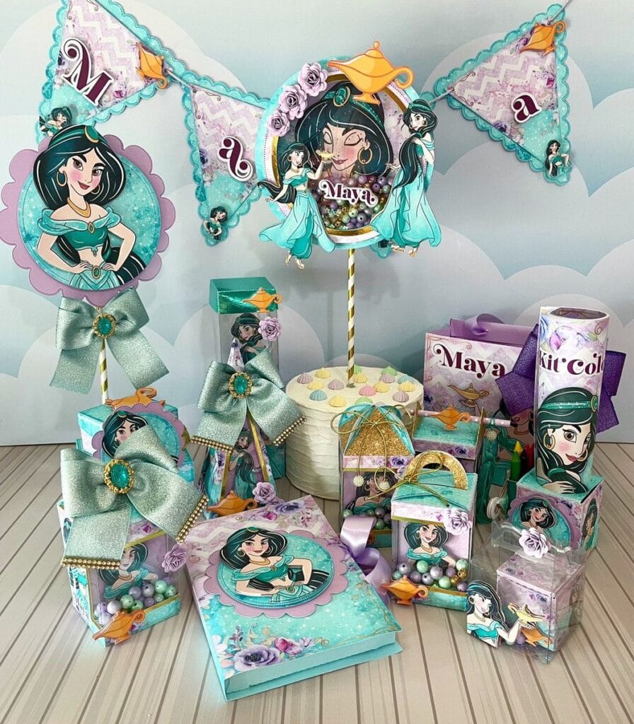 Kit Festa Jasmine Luxo Completo para Celebrações Especiais