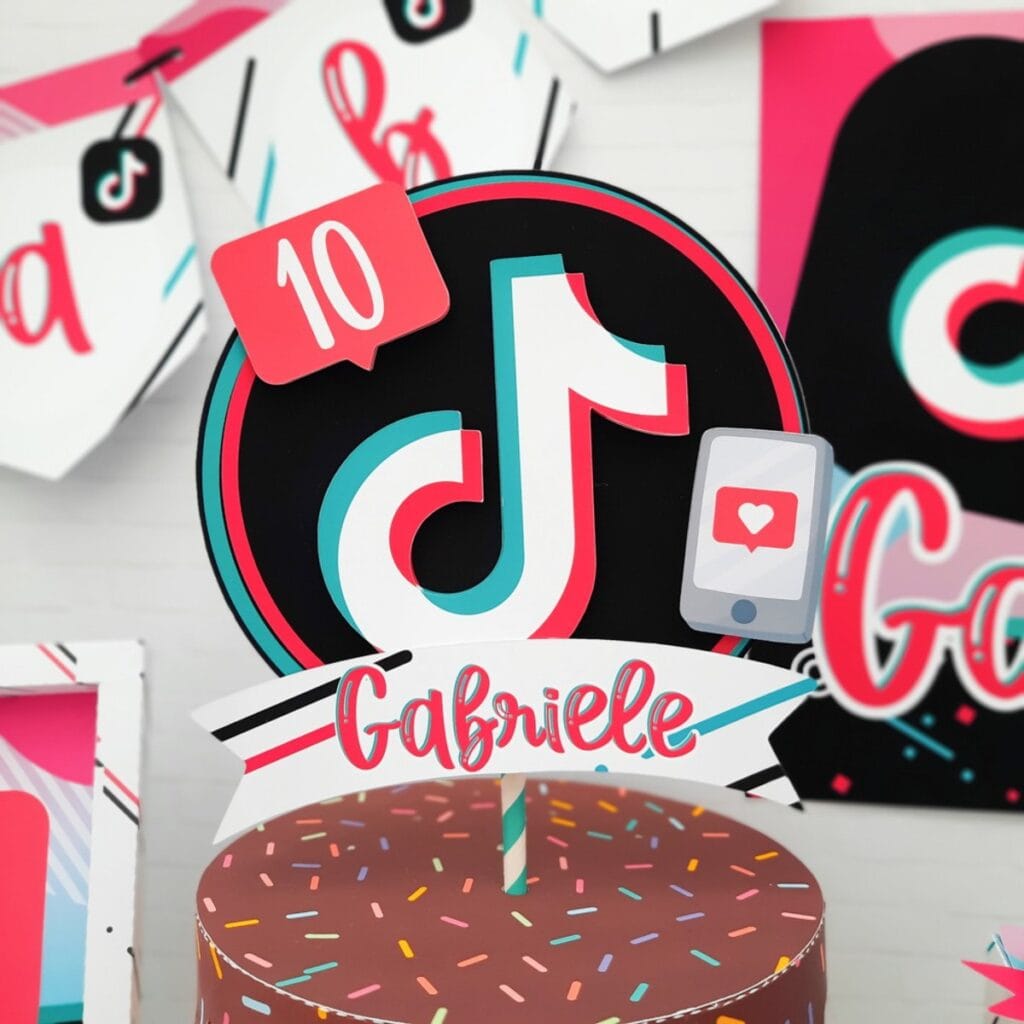 Kit Festa Pronta TikTok - Decoracao Completa Para Sua Festa