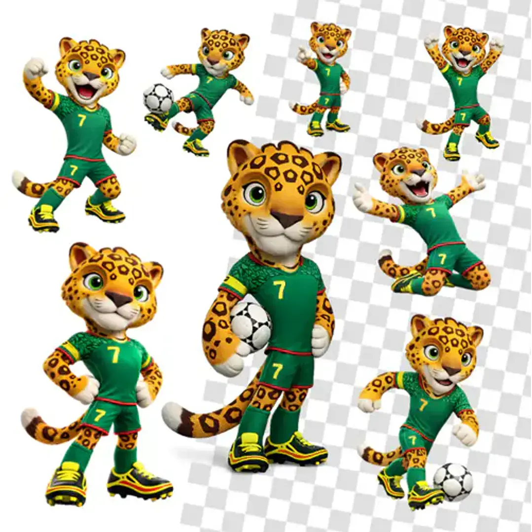 Kit PNG Mascotes Copa do Mundo 2026 para Personalizados | Studios Cat